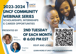 UNCF Offers Free Webinars Highlighting Scholarships - UNCF