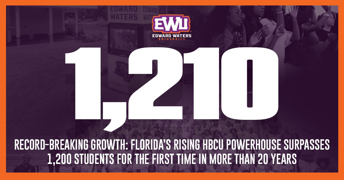 Edward Waters University Sees Rising Enrollment Numbers - UNCF