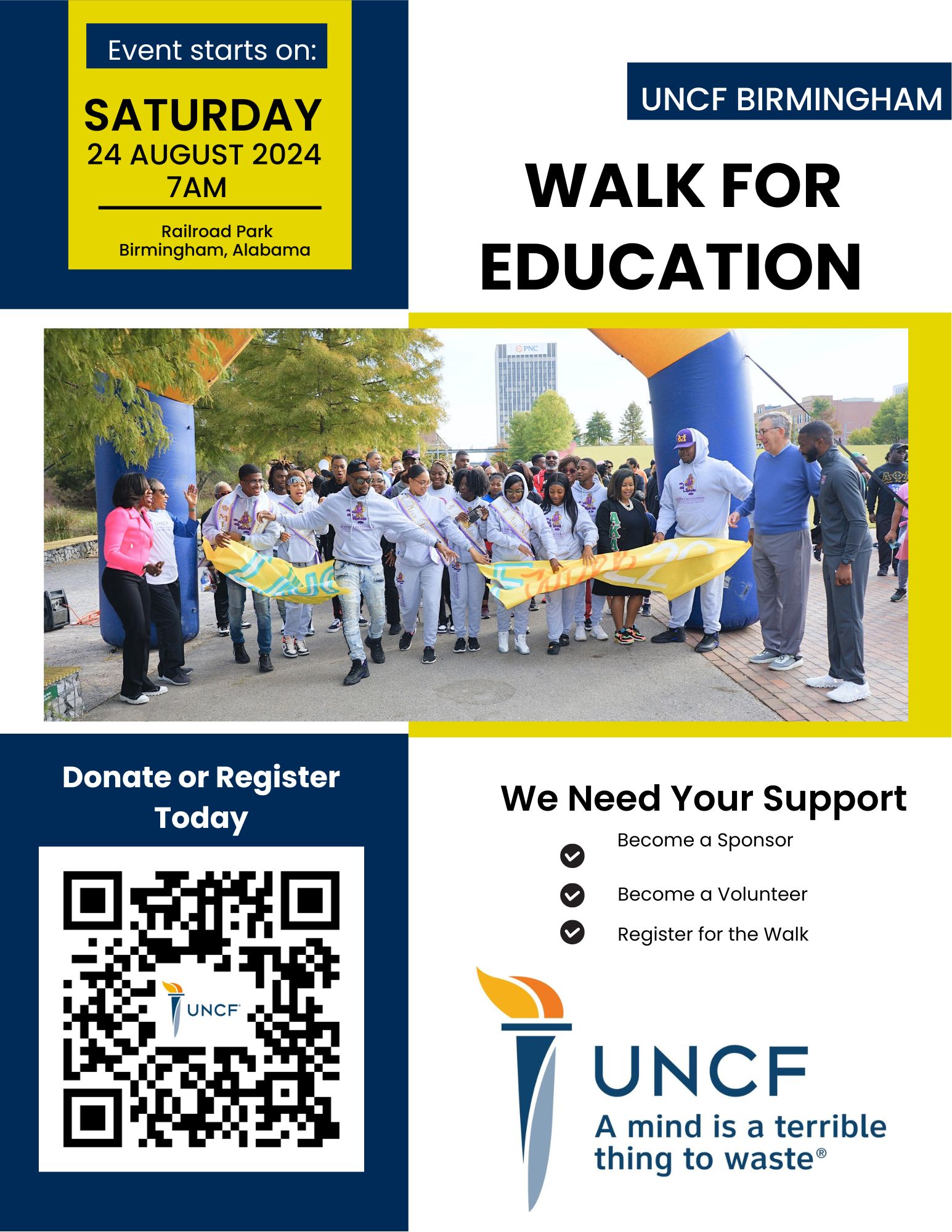 Events from August 10 – September 27 – UNCF